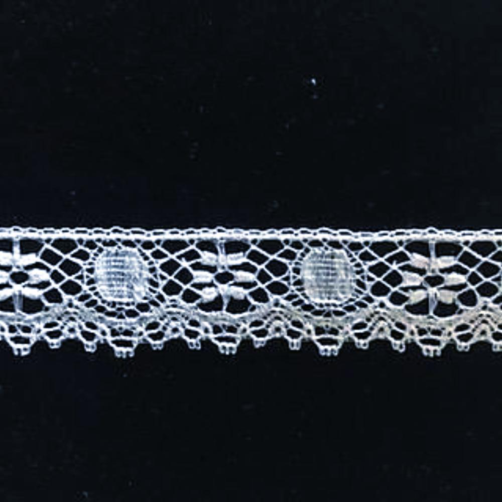 L-192 White - Lace Edging - 20mm Flower and Circle Design. – Cotton On ...